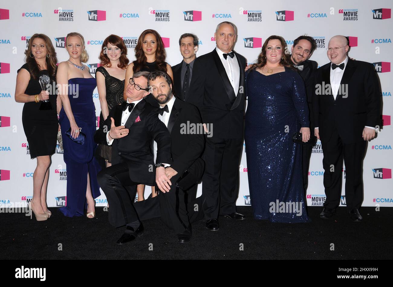 Annie Mumolo, Wendi McLendon-Covey, Paul Feig, Judd Apatow, Ellie ...