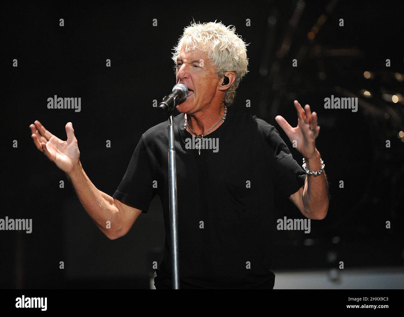 Kevin Cronin of REO Speedwagon on the 2012 tour makes a stop at the ...