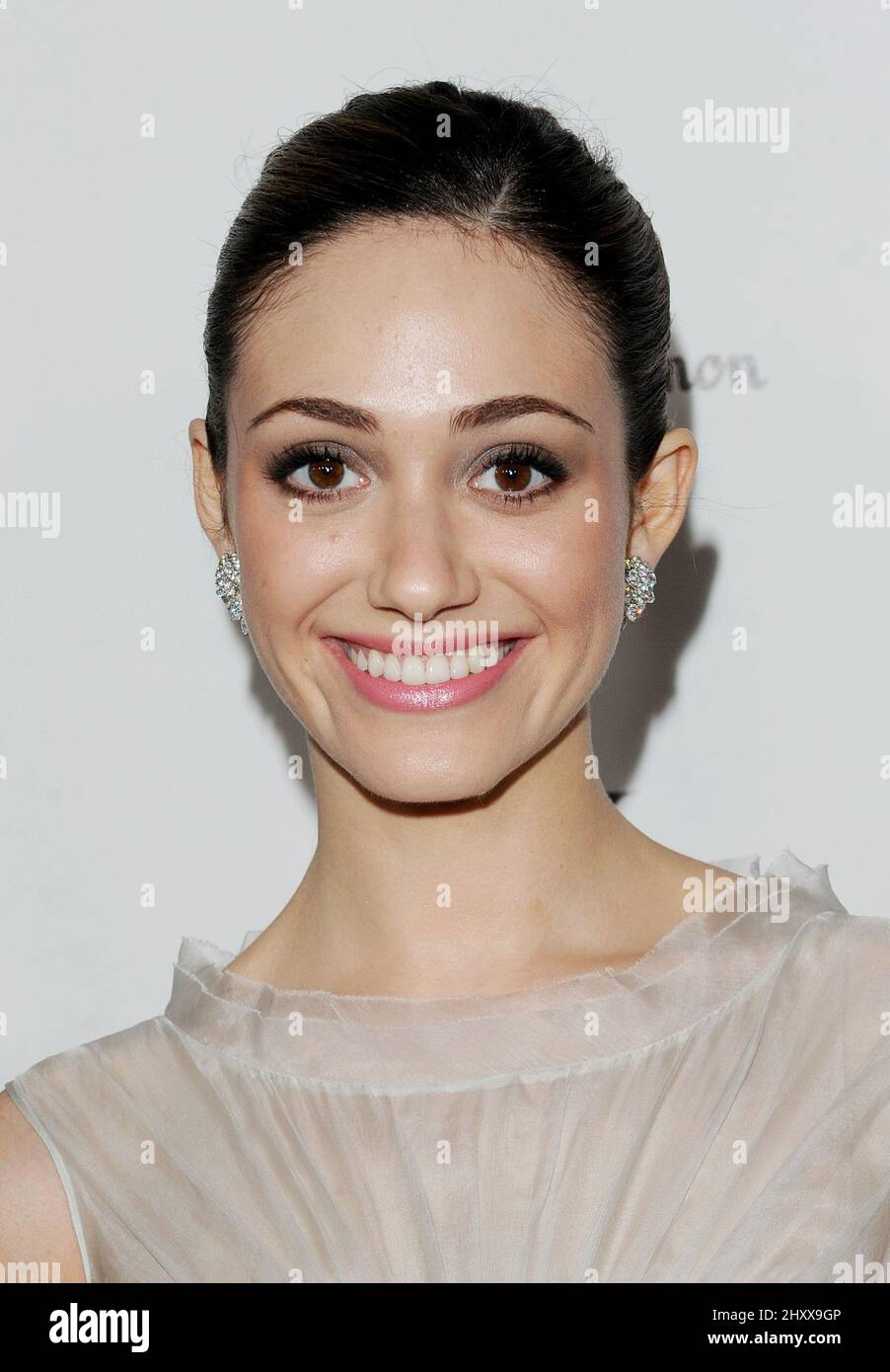 Emmy Rossum at the W Magazine party celebrating the upcoming Golden ...