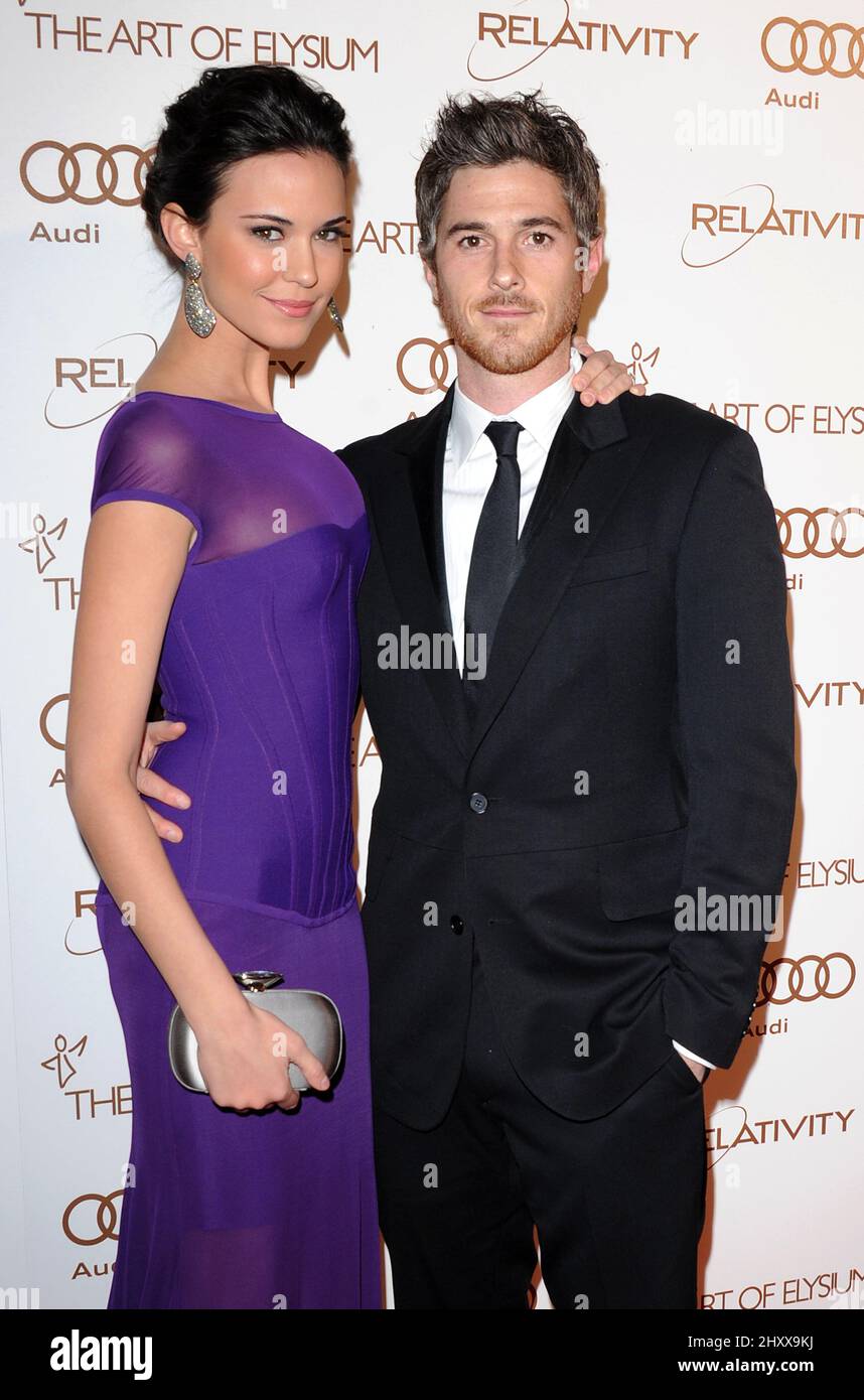 Odette Annable and Dave Annable at the 2012 Art of Elysium Heaven Gala ...