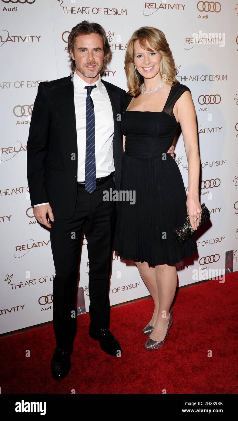 Sam Trammell at The Art of Elysium's 5th Annual Heaven Gala, held at ...