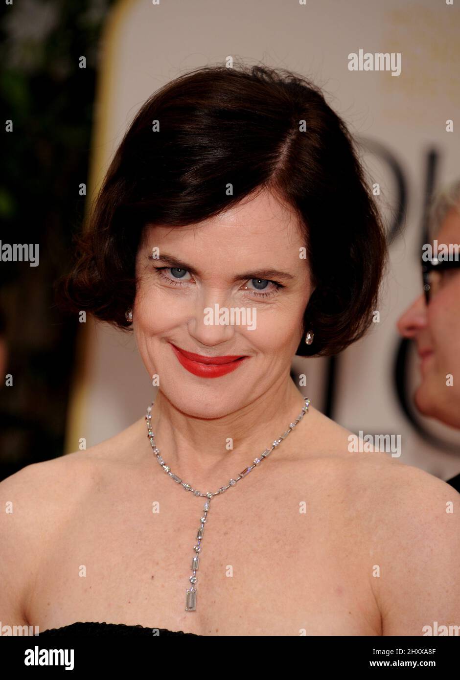 Elizabeth McGovern at the 69th Annual Golden Globe Awards Ceremony ...