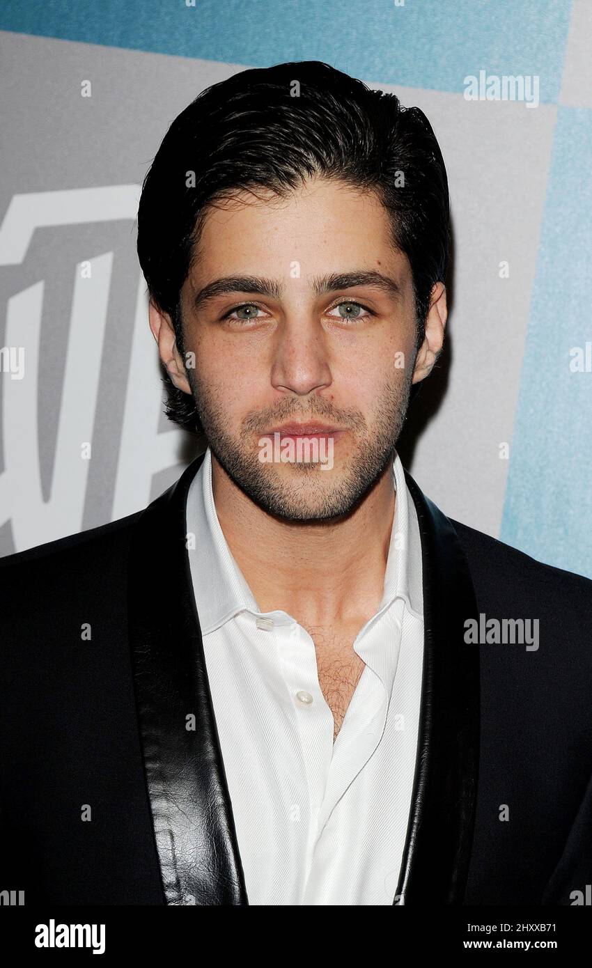 Josh Peck arriving at the 2012 "WB/Instyle" Post Golden Globe Party ...