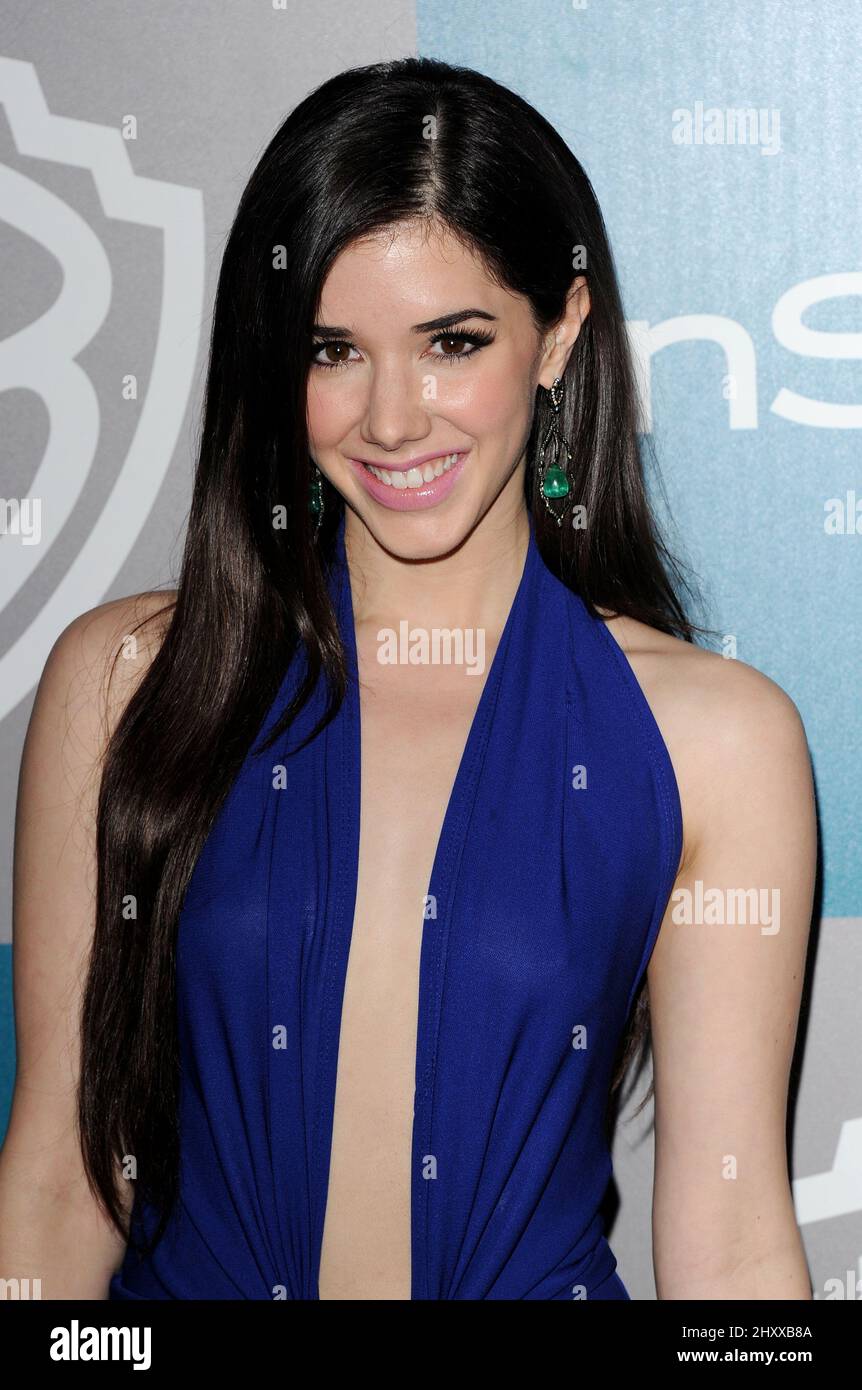 Erica Dasher arriving at the 2012 "WB/Instyle" Post Golden Globe Party held at the Beverly ...