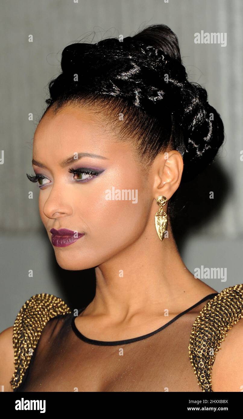 Kat Graham attending the premiere of "Underworld: Awakening" at the ...