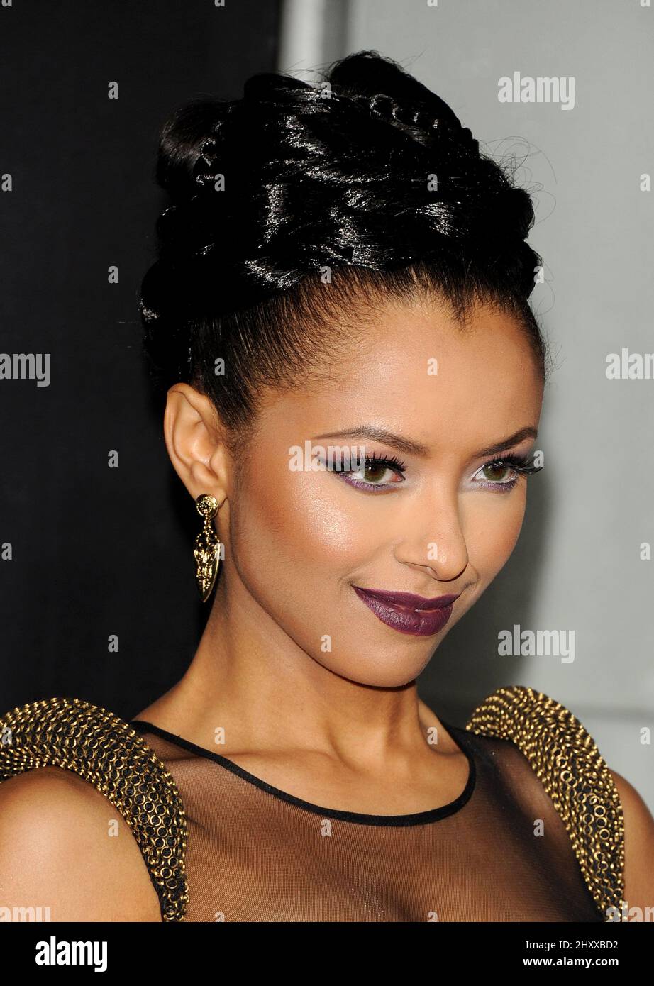 Kat Graham attending the premiere of "Underworld: Awakening" at the ...