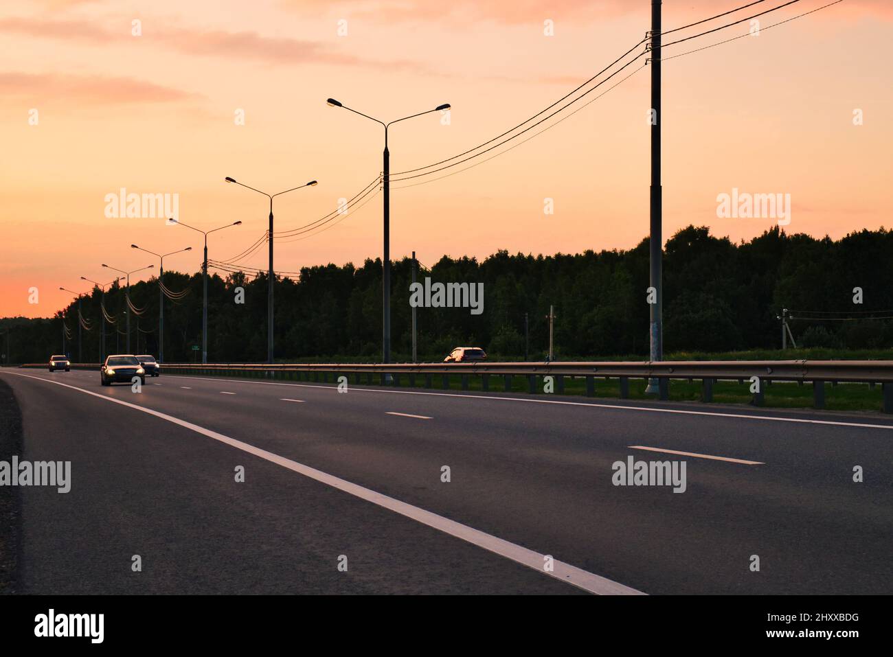 Car park in field night hi-res stock photography and images - Alamy
