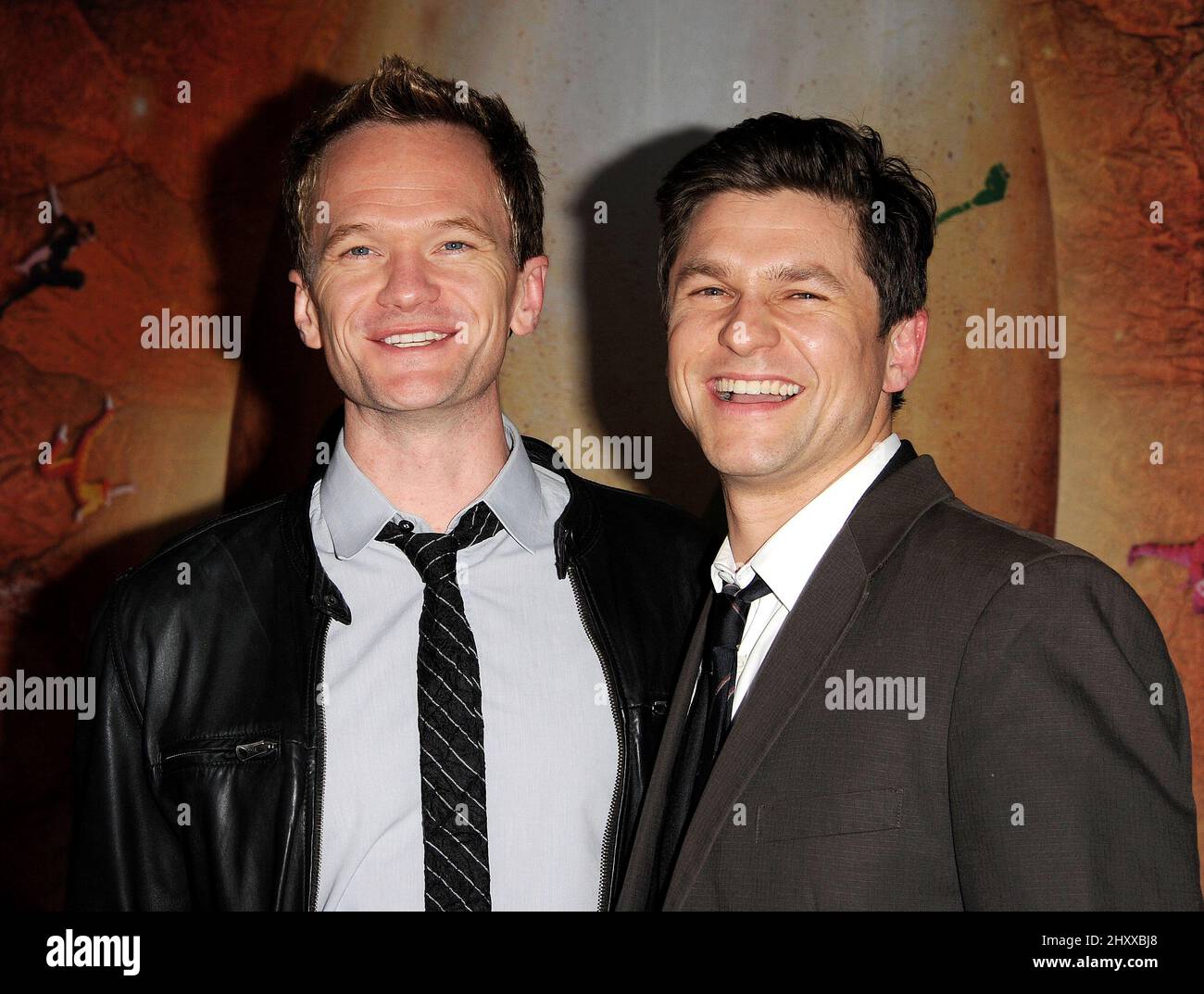 Neil Patrick Harris and David Burtka at the Cirque du Soleil "OVO ...