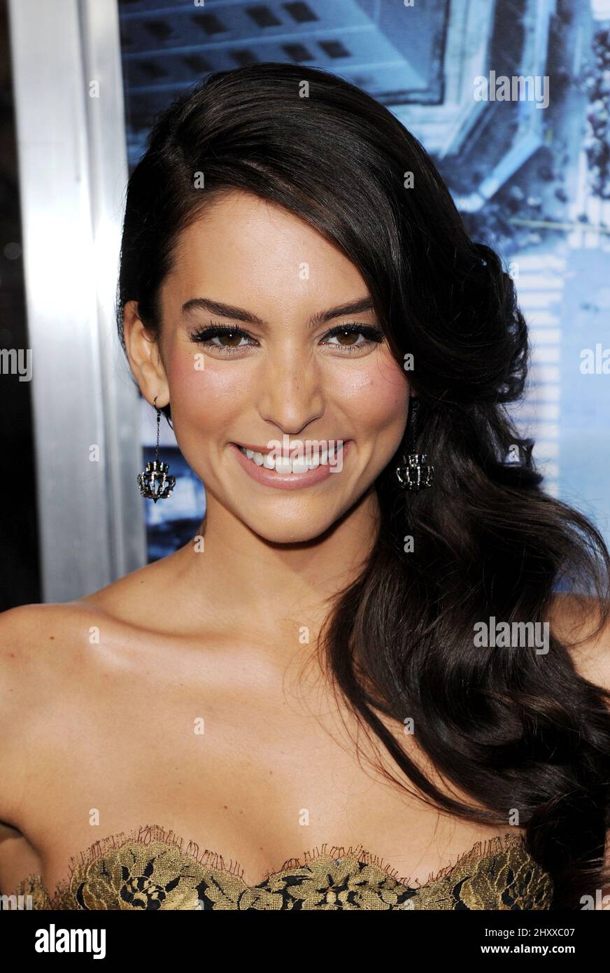 Genesis Rodriguez During The Man On A Ledge Los Angeles Premiere Held