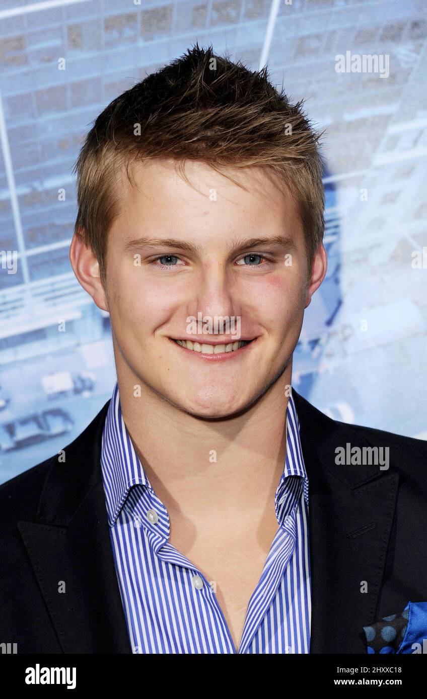 Alexander Ludwig during the "Man On A Ledge" Los Angeles Premiere held ...