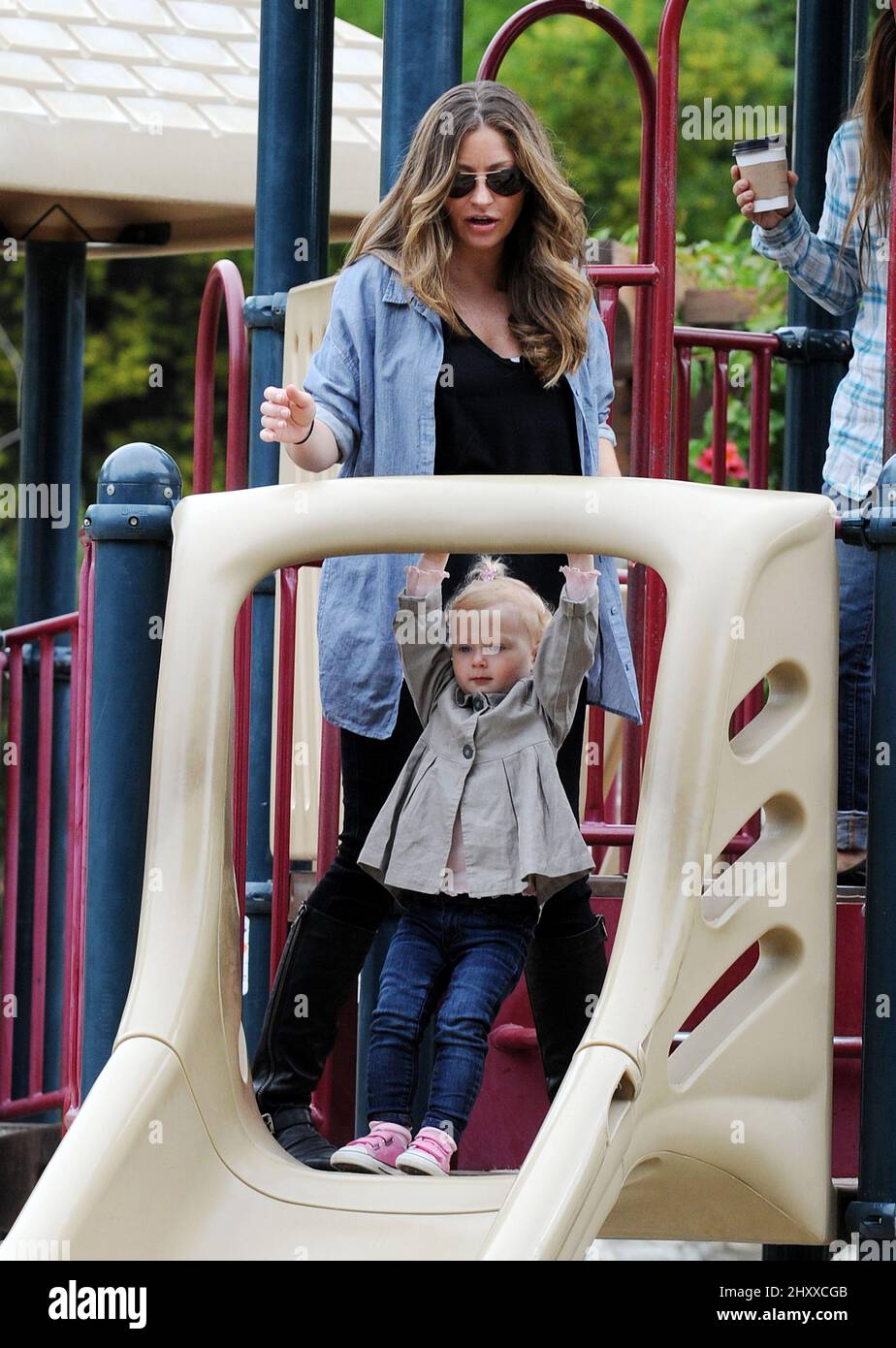 Rebecca Gayheart and her daughter Georgia Dane have a playday at ...