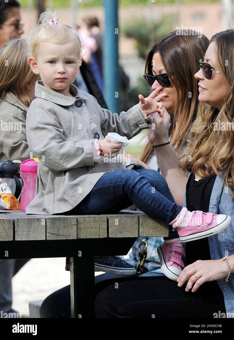 Rebecca Gayheart and her daughter Georgia Dane have a playday at ...