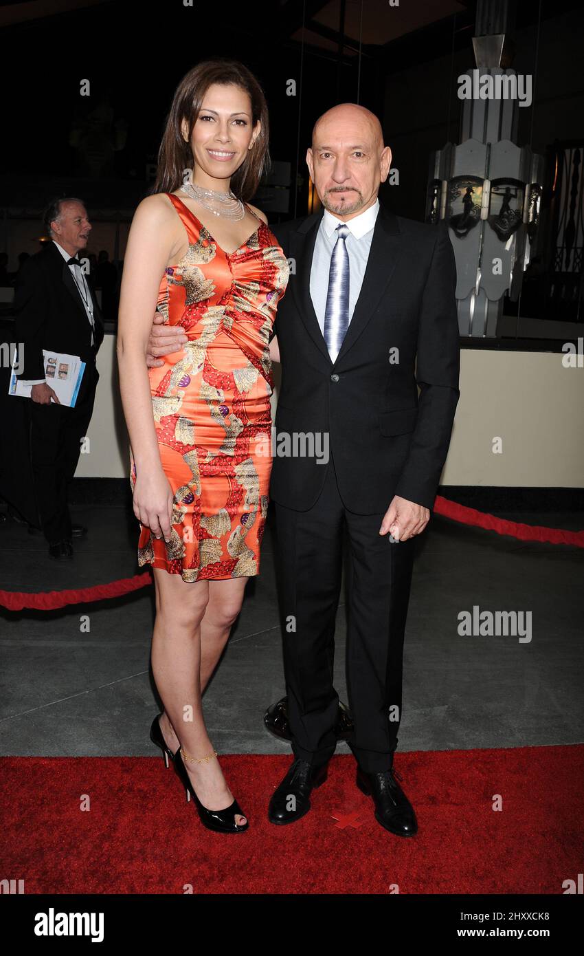 Sir Ben Kingsley and Daniela Lavender attends the Directors Guild ...