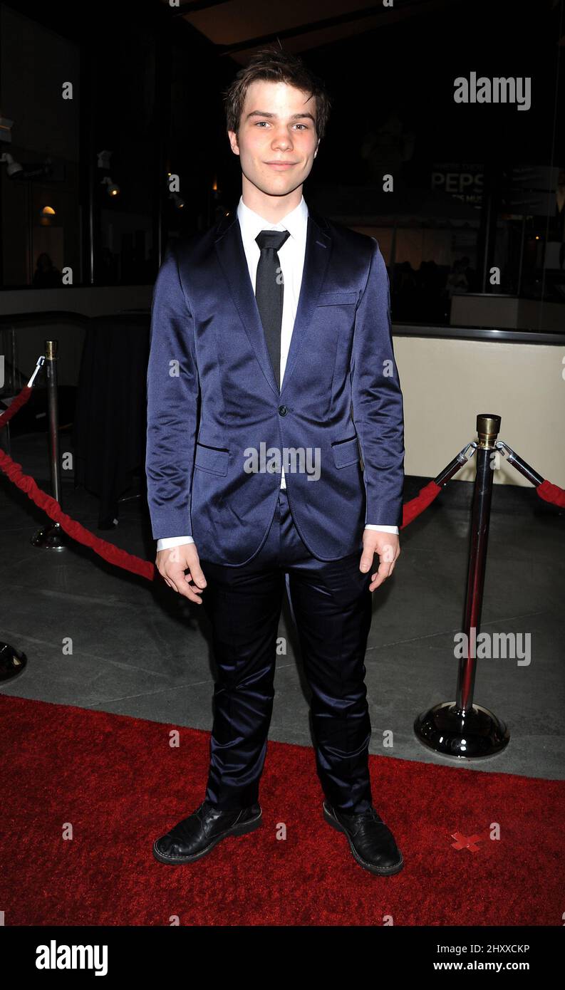 Nick Krause attends the Directors Guild Awards 2012 in the Grand ...