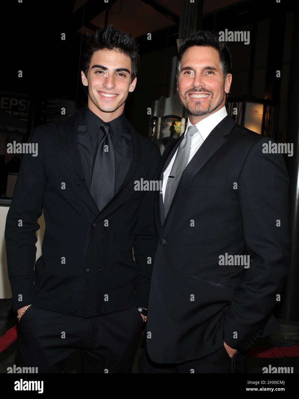 Don Diamont and son Alexander attends the Directors Guild Awards 2012 ...