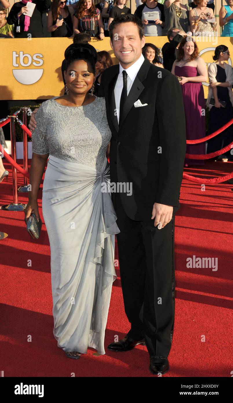 Octavia Spencer arriving at the 18th Annual Screen Actors Guild Awards ...