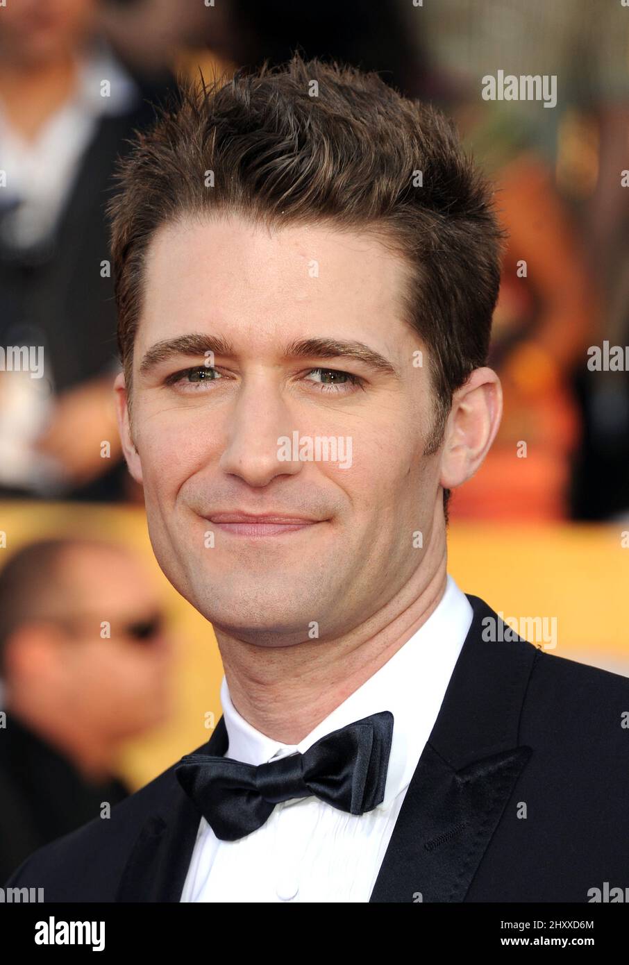 Matthew Morrison arriving at the 18th Annual Screen Actors Guild Awards ...