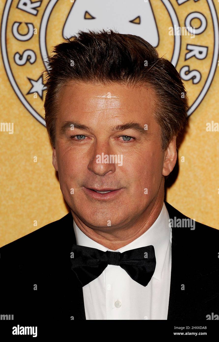 Alec Baldwin in the press room at the 18th Annual Screen Actors Guild ...