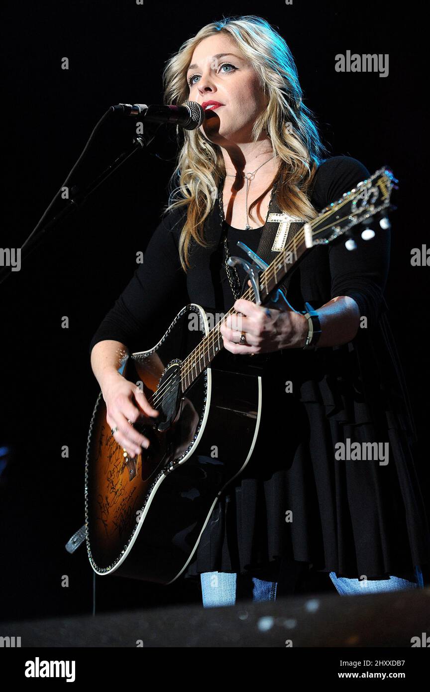Sunny Sweeney performing at the 2012 Eagle Country Winterblast Concert ...