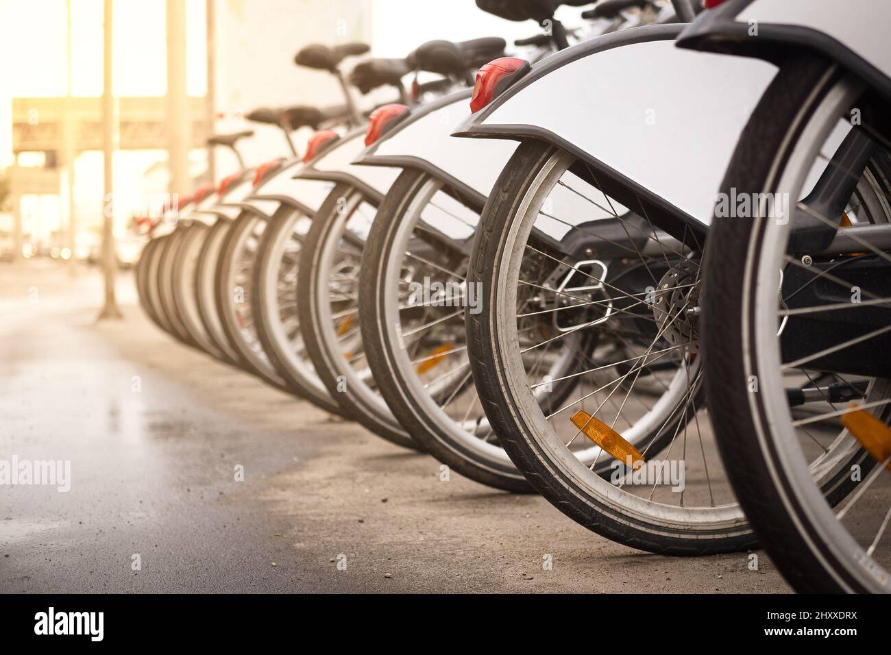 Ecological bicycle transport hi-res stock photography and images - Alamy
