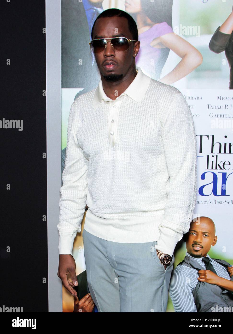 Sean Combs at the "Think Like A Man" premiere at the 2012 Pan African ...