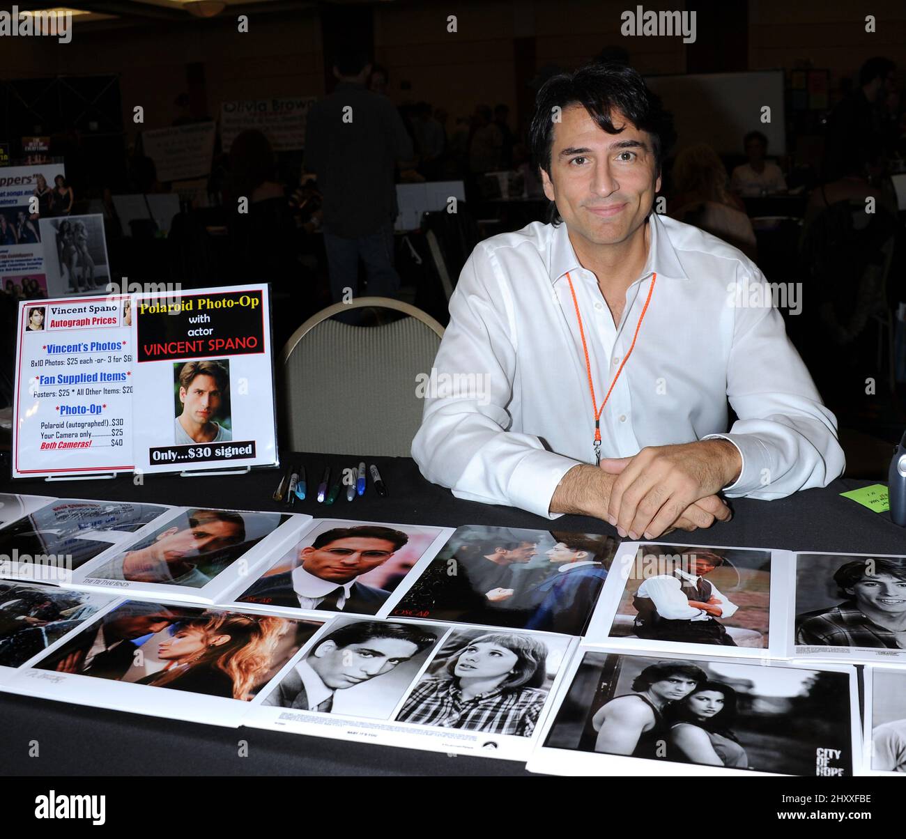 Vincent Spano during The Hollywood Show 2012 held at the Burbank ...