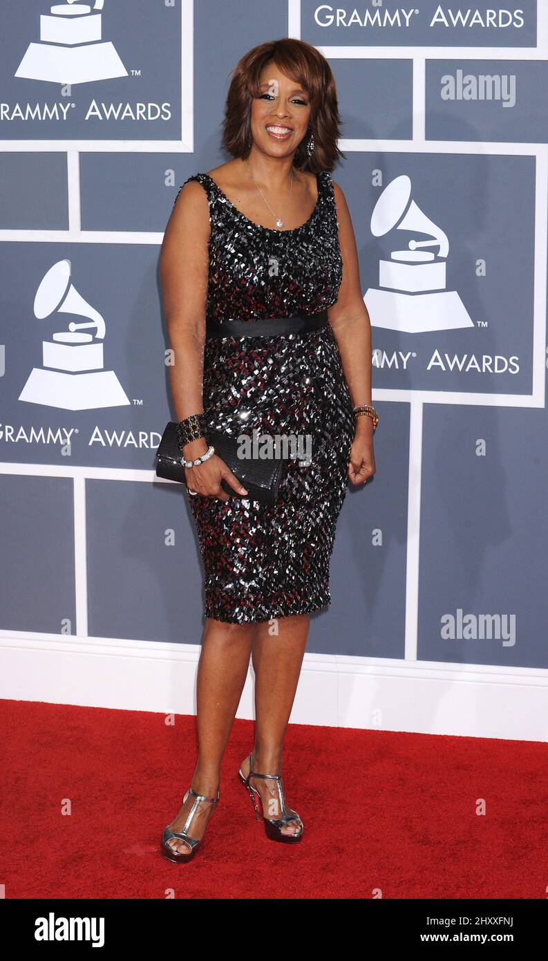 Gayle King at the 54th Annual Grammy Awards held at the Staples Center ...