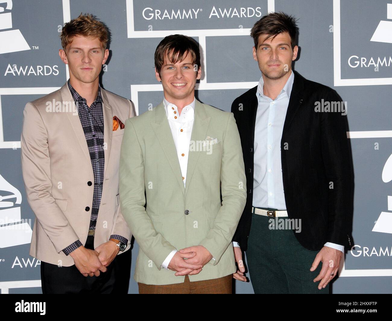 Foster The People at the 54th Annual Grammy Awards held at the Staples ...