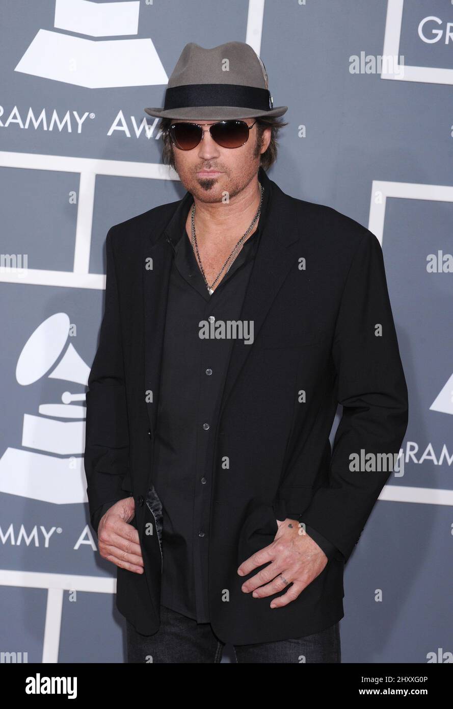 Billy Ray Cyrus at the 54th Annual Grammy Awards held at the Staples ...