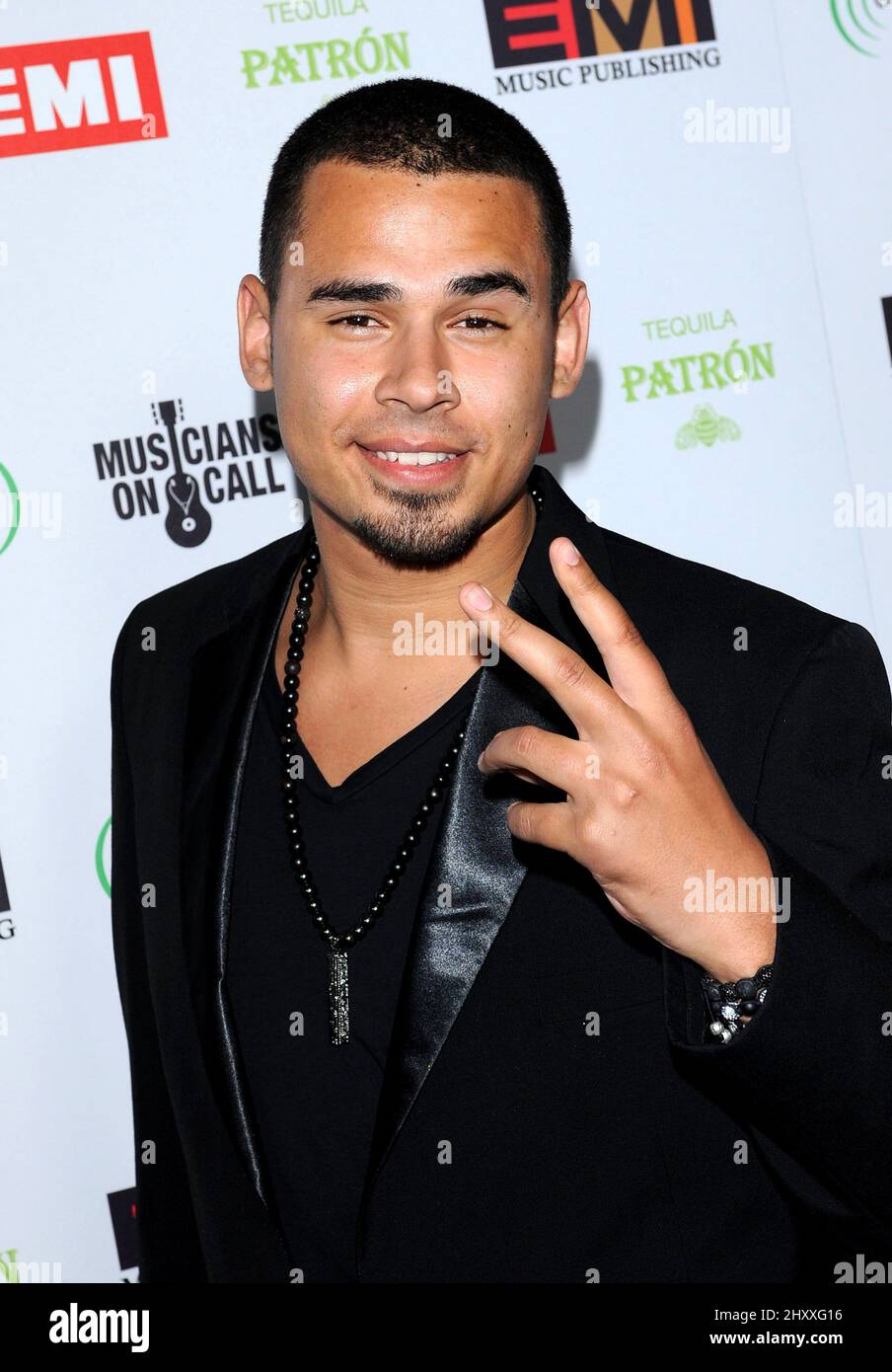 AfroJack attending the 2012 EMI Music Grammy After Party held at ...