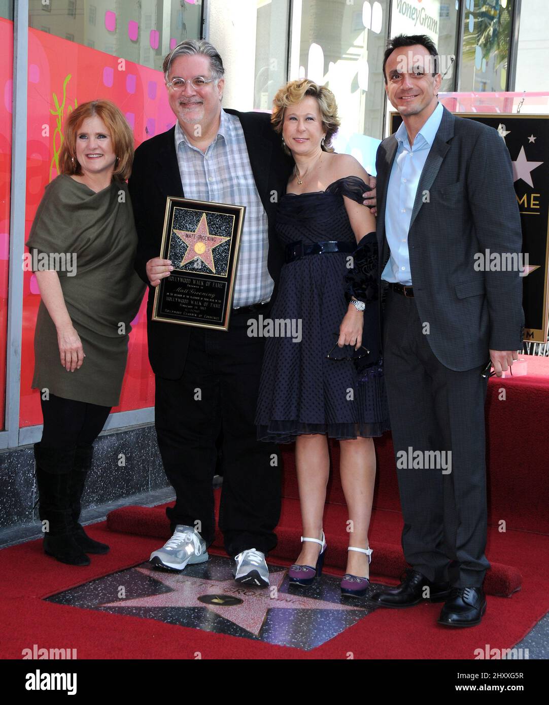 Nancy Cartwright, Matt Groening, Yeardley Smith, Hank Azaria attending ...
