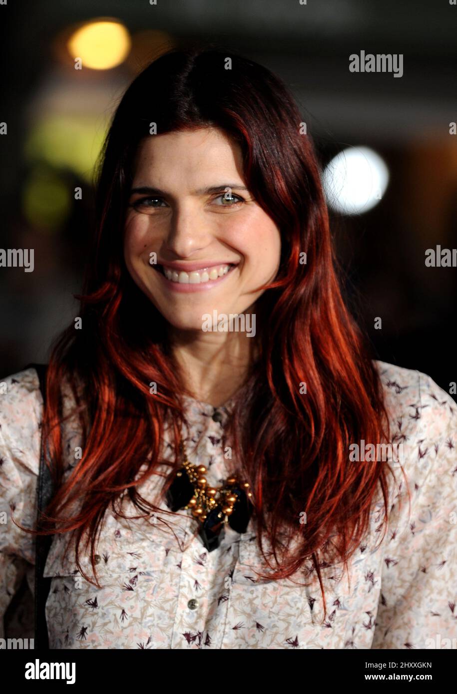 Lake Bell attending the "Wanderlust" premiere held at the Mann Village ...