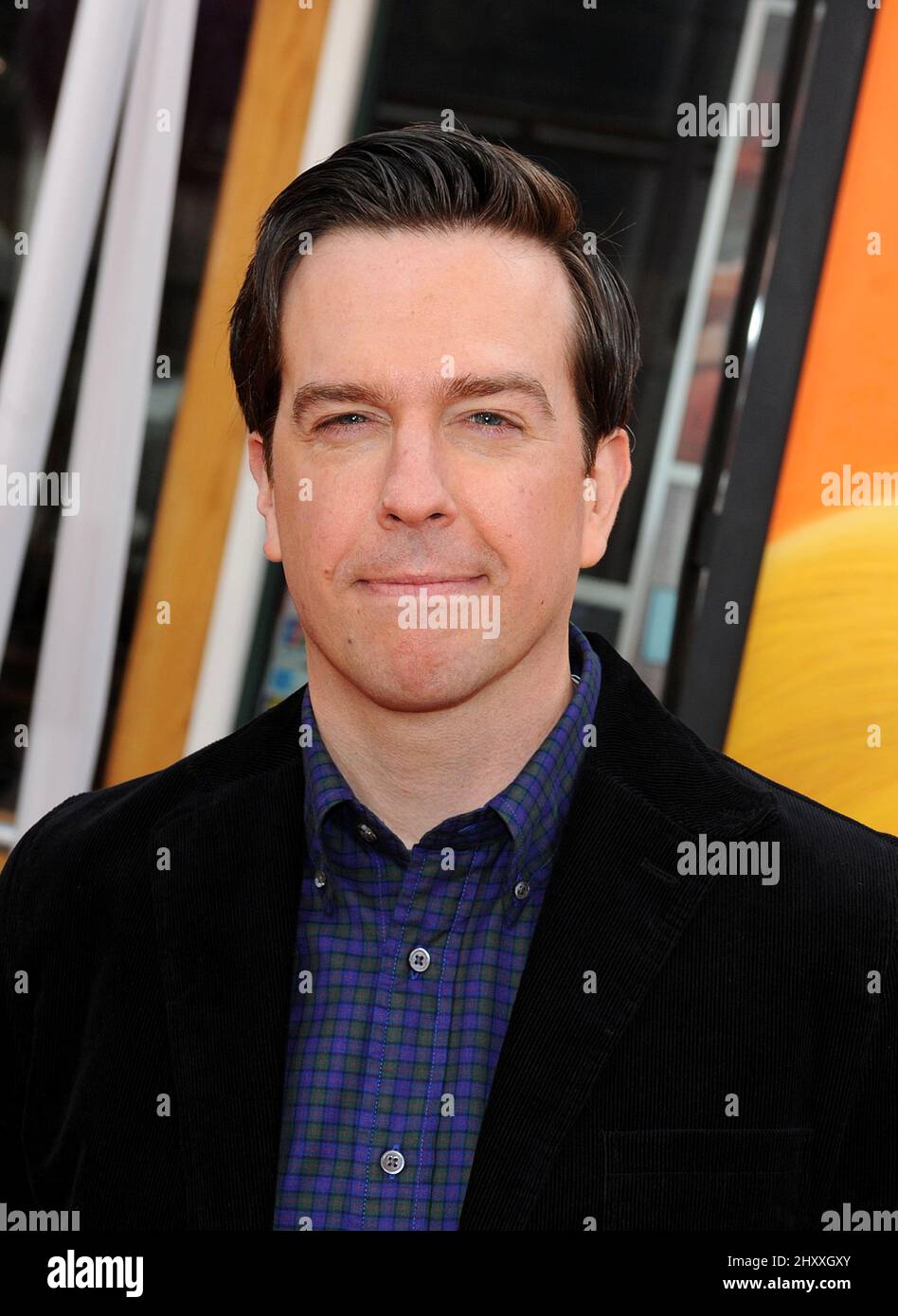 Ed Helms during the premiere of the new movie from Universal Pictures ...