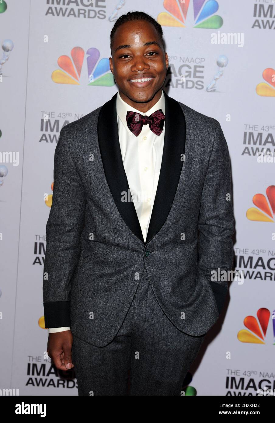 Leon Thomas III during the 2012 NAACP Image Awards held at the Shrine ...