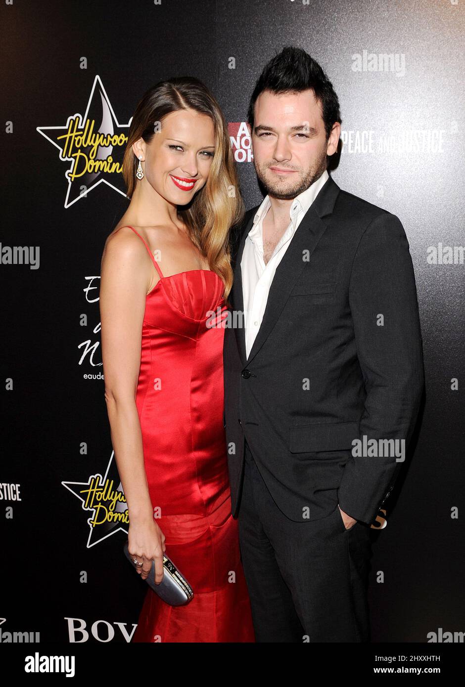 Jamie Belman and Petra Nemcova during the 5th Annual Hollywood Domino ...