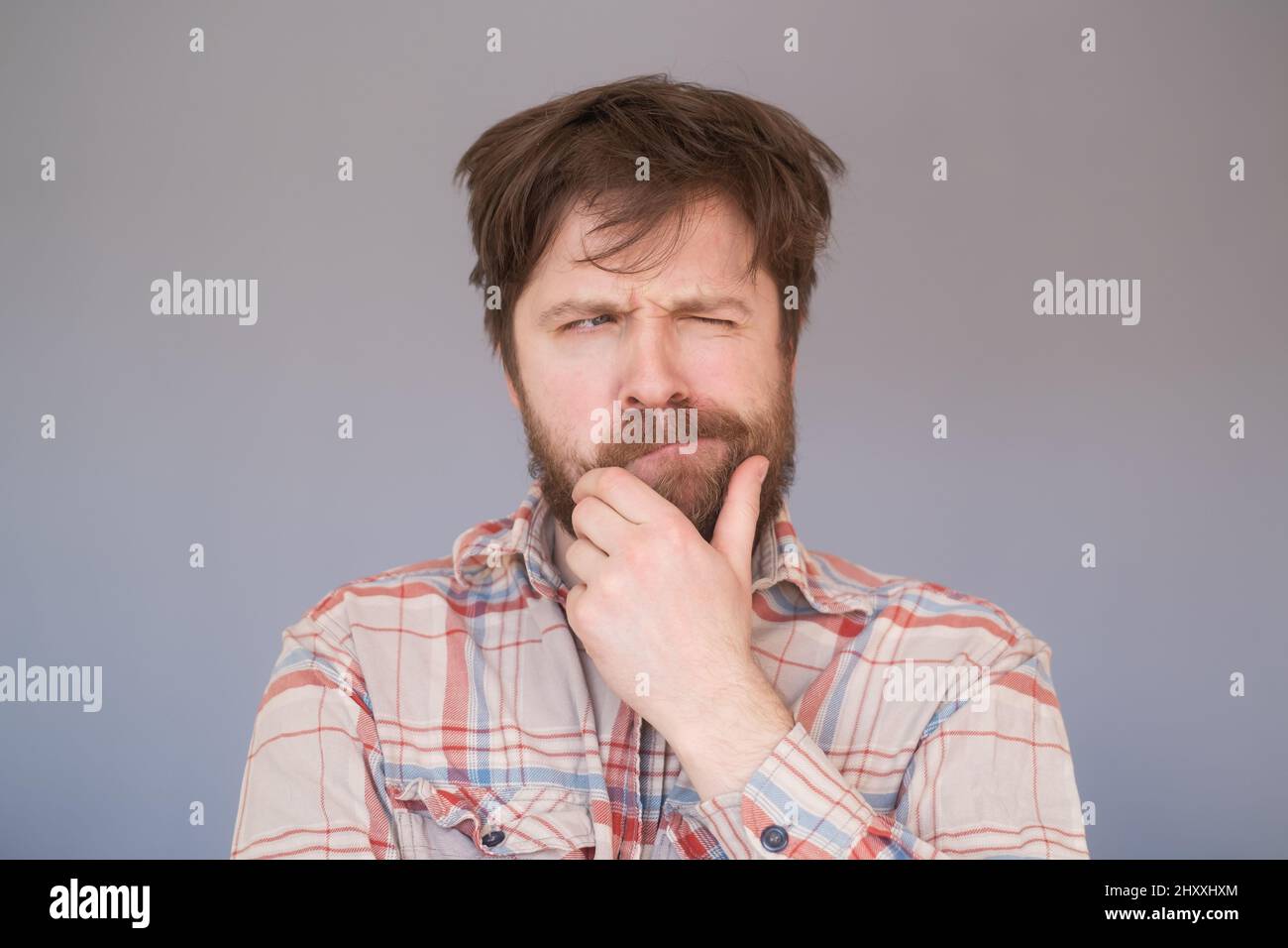 Puzzled look language hi-res stock photography and images - Alamy