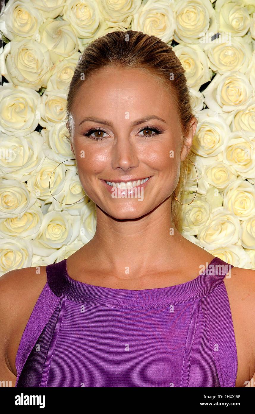 Stacy Keibler during the QVC Red Carpet Style Event held at the Four ...