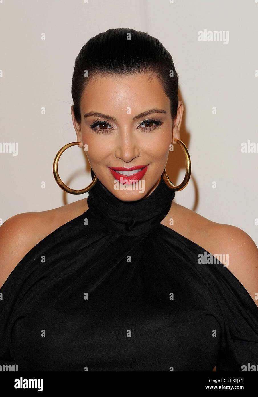 Kim Kardashian during the QVC Red Carpet Style Event held at the Four ...