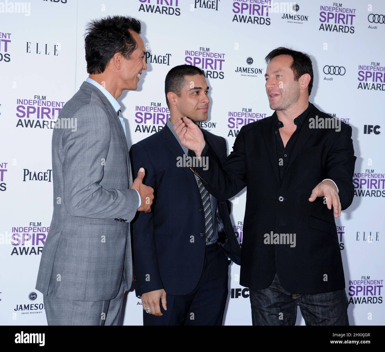 Benjamin Bratt, Wilmer Valderrama and Jason Isaacs attending the 2012 ...
