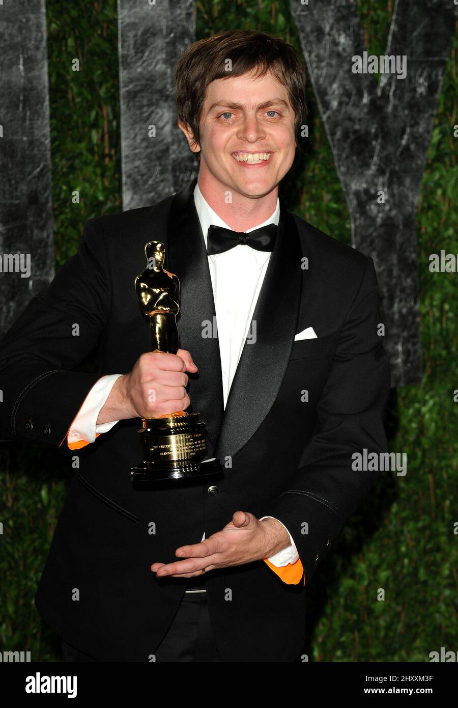 Brandon Oldenburg arriving at the 2012 Vanity Fair Oscar Party held at ...