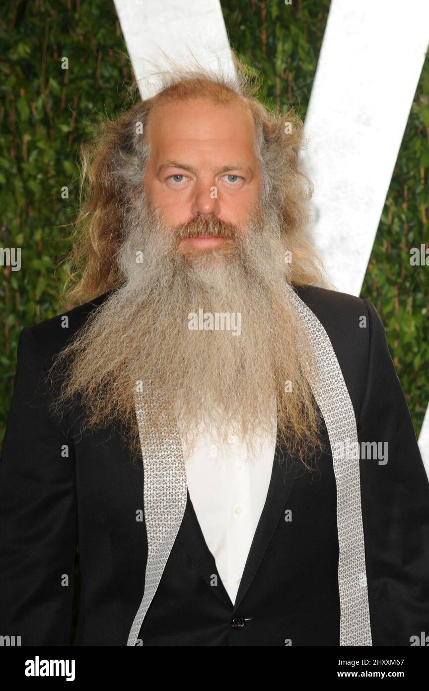 Rick Rubin at the Vanity Fair Oscar party in West Hollywood California ...