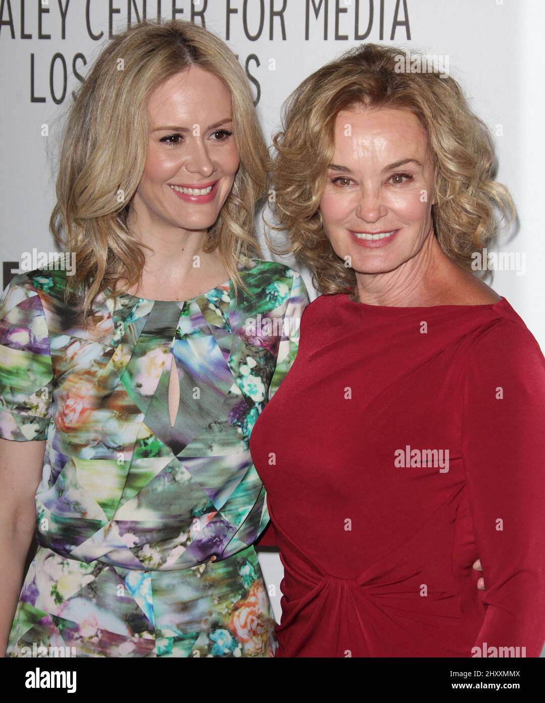 Sarah Paulson and Jessica Lange during Paley fest 2012 American Horror ...