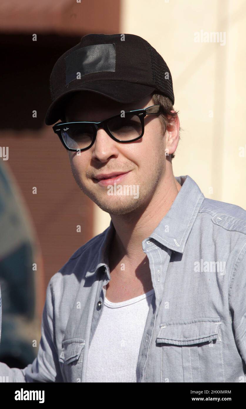 Gavin Degraw is seen arriving at Dancing With The Stars Season 14 ...