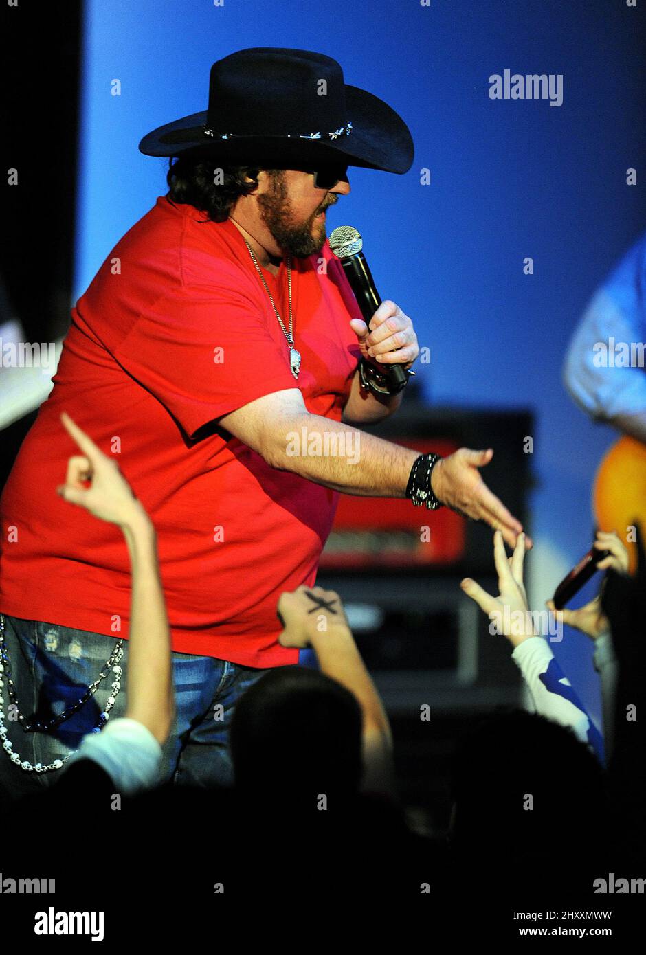 Colt Ford during his 2012 tour at the Brooklyn Arts Center, North ...