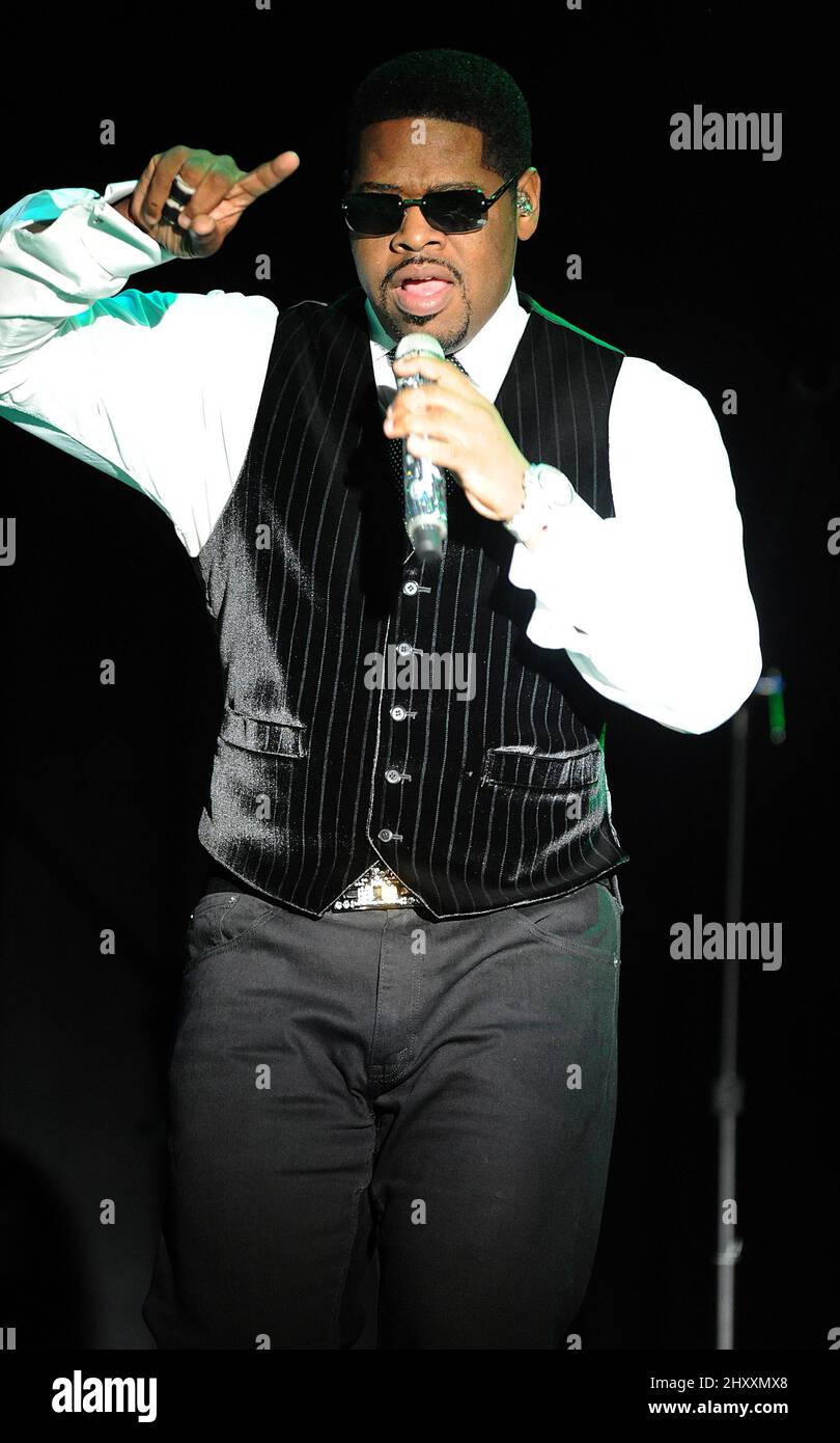 Nathan Morris of Boyz II Men on tour in Myrtle Beach, South Carolina ...