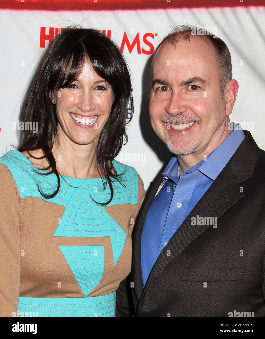 Terence Winter and Rachel Winter during the "Game Change" premiere held ...