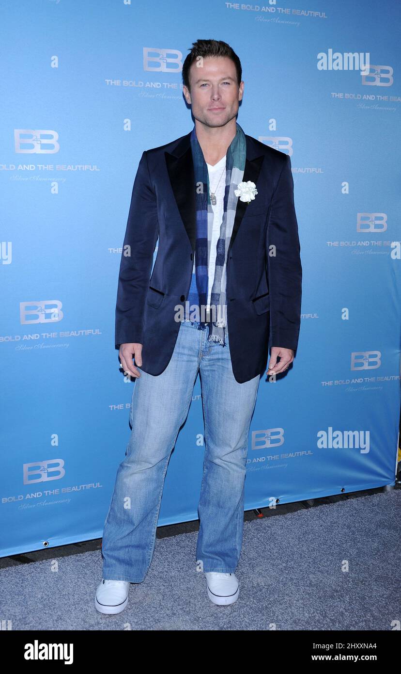 Jacob Young attends The Bold and the Beautiful 25th Anniversary Party ...