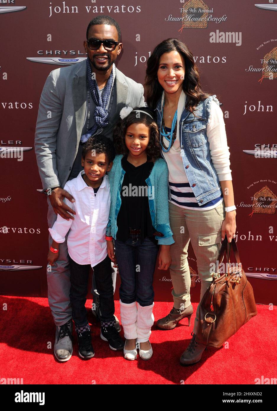 Bill Bellamy and family attending the John Varvatos 9th Annual Stuart ...