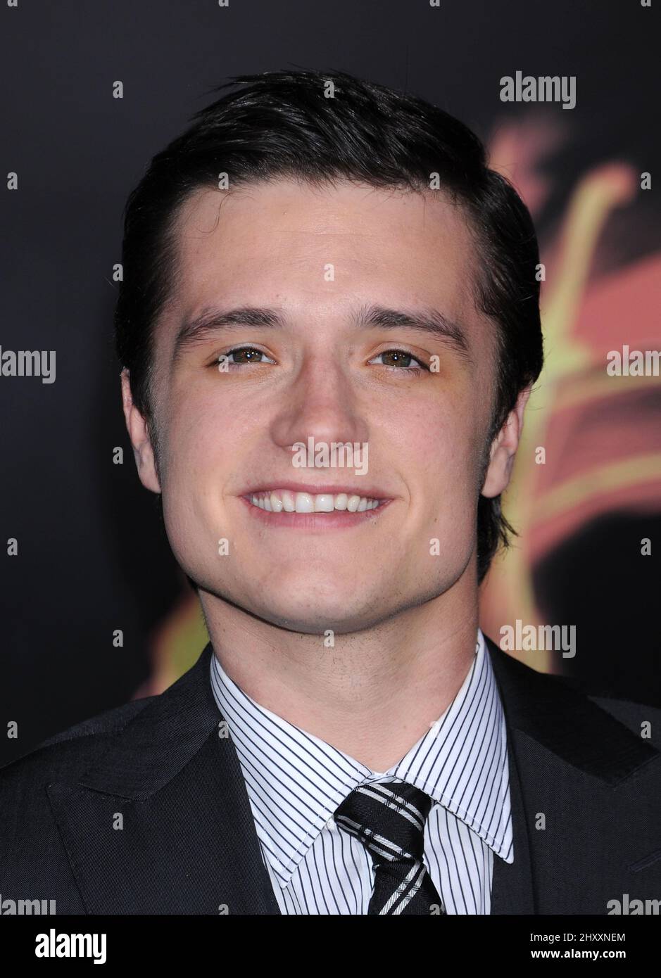 Josh Hutcherson attending "The Hunger Games" world premiere held at the ...