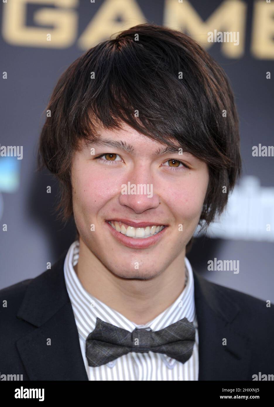 Sam Tan attending "The Hunger Games" world premiere held at the Nokia ...